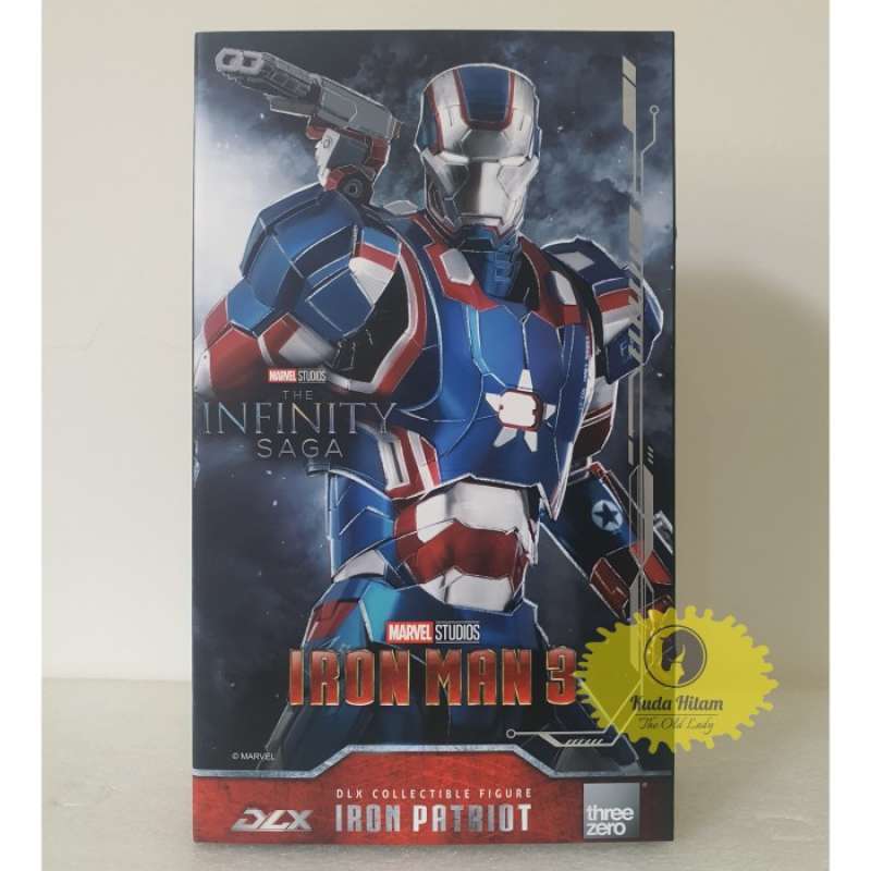 Promo Threezero DLX Iron Patriot Infinity Saga Iron Man 3 Avengers ...