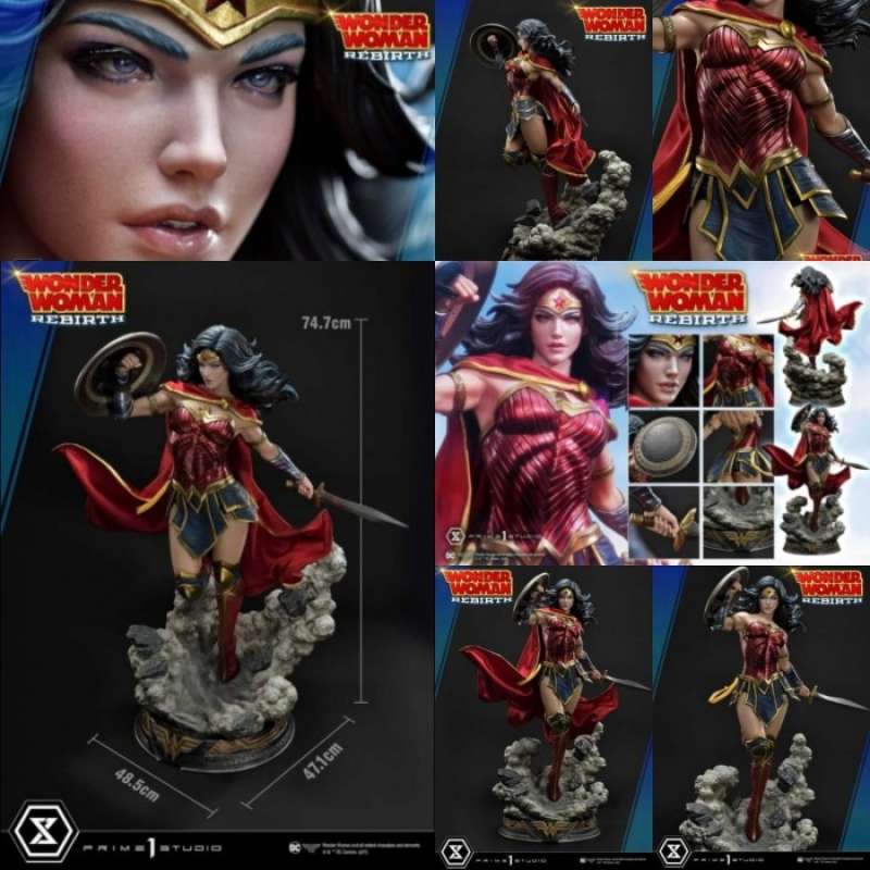 Promo Resin Prime 1 Studio Wonder Woman Rebirth (DC Comic) Diskon 23% ...