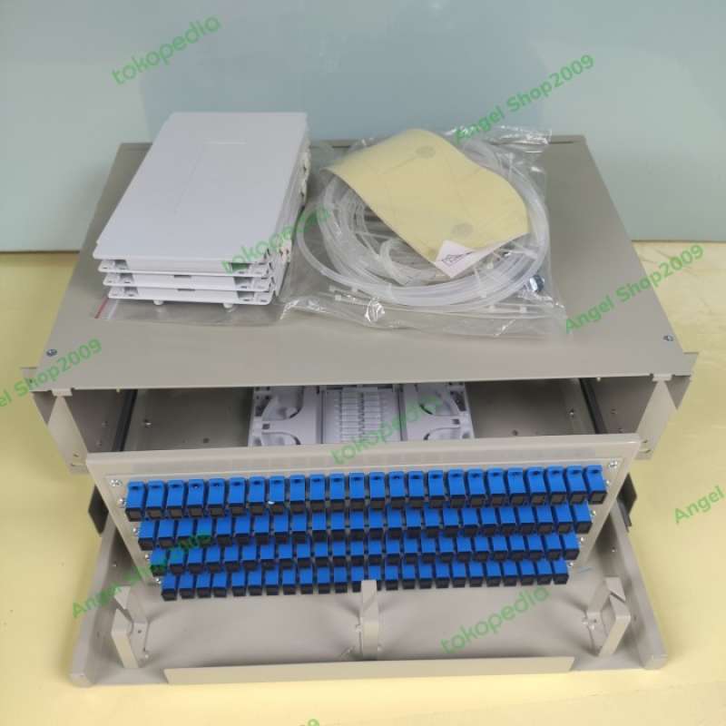 Promo OTB rack/terminal box 96 Core lengkap adapter Diskon 23% di Seller Tikno Store - Kalibata ...