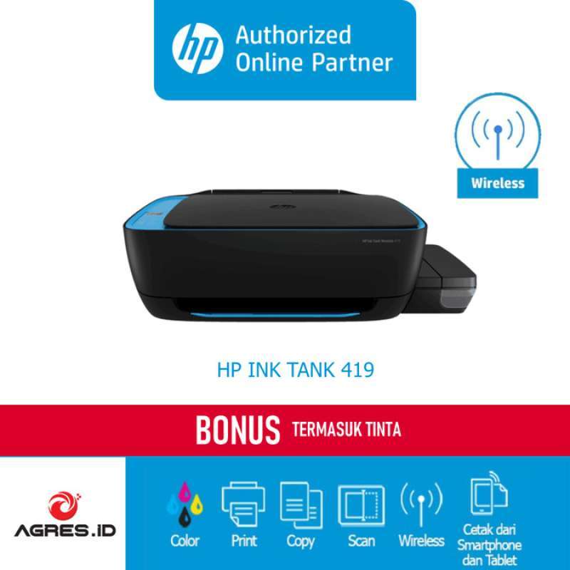 Promo - 419 INK TANK WIRELESS (ALL IN ONE PRINTER) Diskon 23% di Seller ...