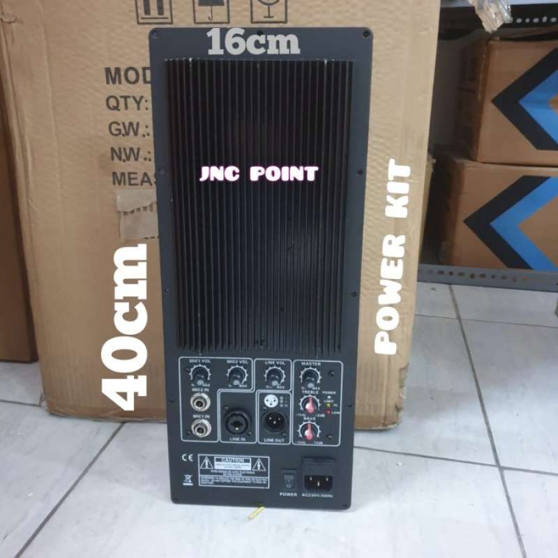 Promo MESIN POWER KIT AMPLIFIER / POWER KIT ACTIVE MODEL MIKI SUARA ...