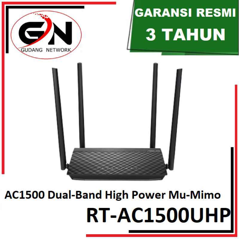 Promo Rt-ac1500uhp Ac1500 Dual Band Wifi Router With Mu-mimo High Power ...