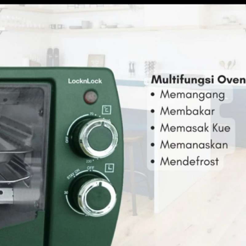 Jual Locknlock Lock N Lock Electric Oven Green Color Di Seller Saechul ...