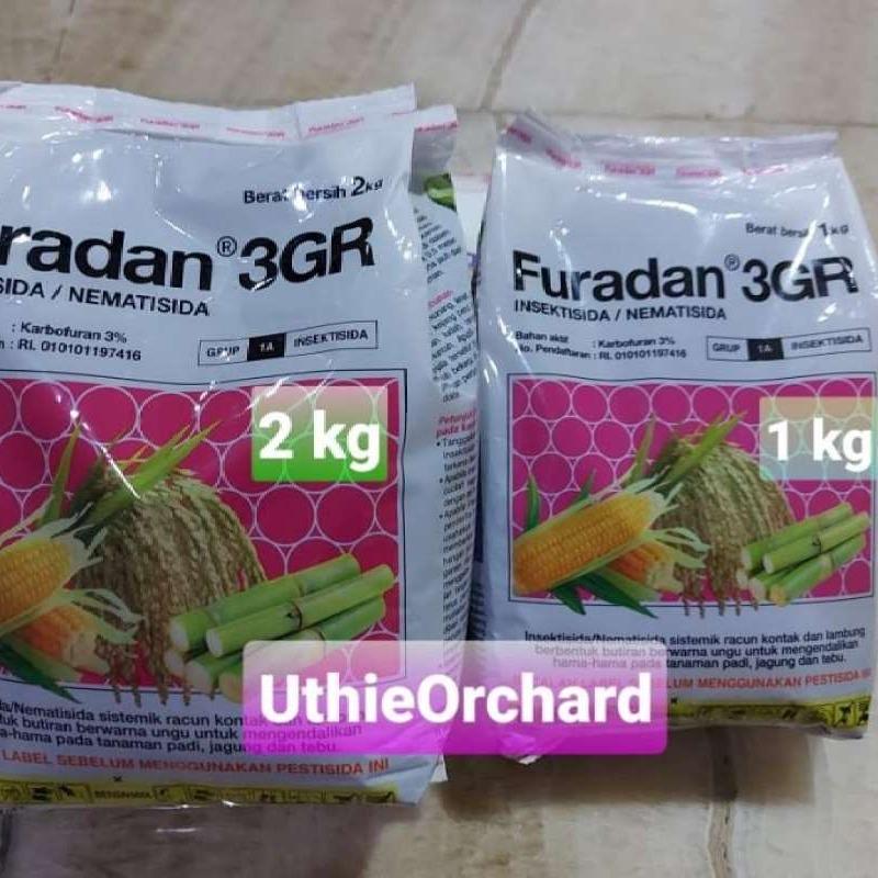 Jual Furadan 3gr Insektisida/nematisida Kemasan Pabrik 2 Kg Di Seller ...