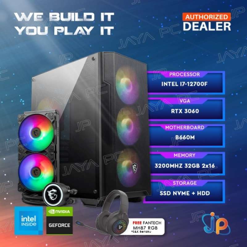 Promo GAMING POINT GEFORCE RTX 3060 - PC RAKITAN INTEL I7 GEN 12 Diskon ...