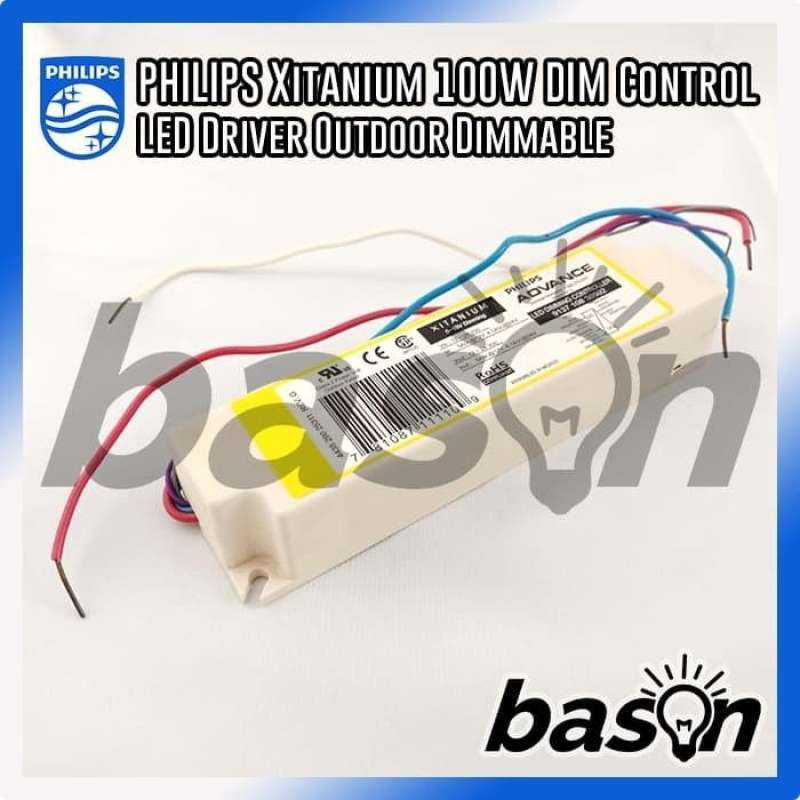 Promo PHILIPS Xitanium 100W DIM Control 0-10V to PWM - LED Driver ...