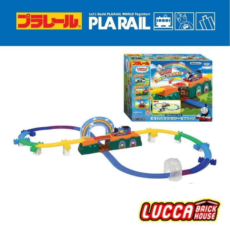 Jual Plarail Thomas and Friends the Tank Engine Bridge Which Extends di ...