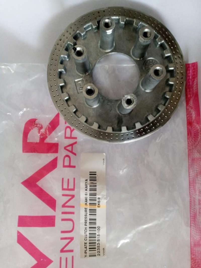 Jual Plate Clutch Pressure Kaki 6 Karya / Rumah Kopling Kampas Isi 6 Viar Di Seller Viar ...