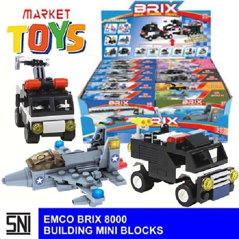 Jual Emco Brix Mini 8000 Series - 12 Assortment - City Patrol Di Seller ...