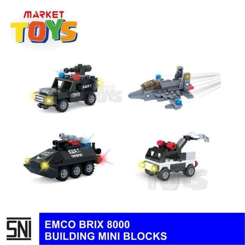 Jual Emco Brix Mini 8000 Series - 12 Assortment - City Patrol Di Seller ...