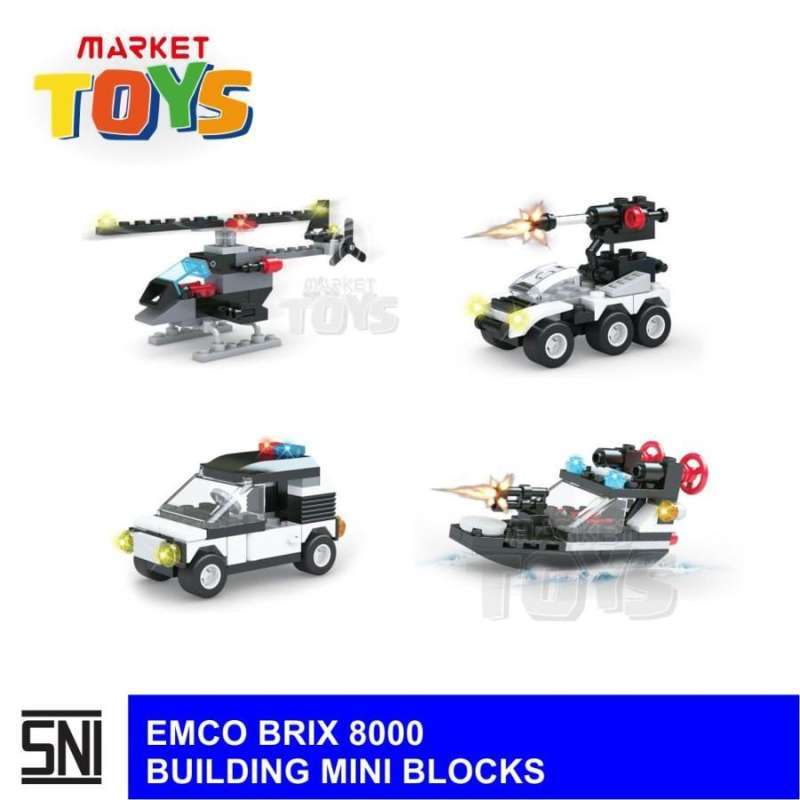Jual Emco Brix Mini 8000 Series - 12 Assortment - City Patrol Di Seller ...