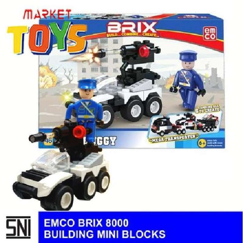 Jual Emco Brix Mini 8000 Series - 12 Assortment - City Patrol Di Seller ...