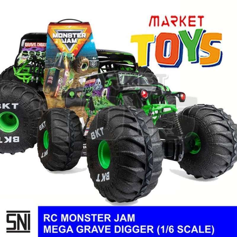 Jual Rc Monster Jam - Mega Grave Digger Di Seller Markettoys - Dadap ...