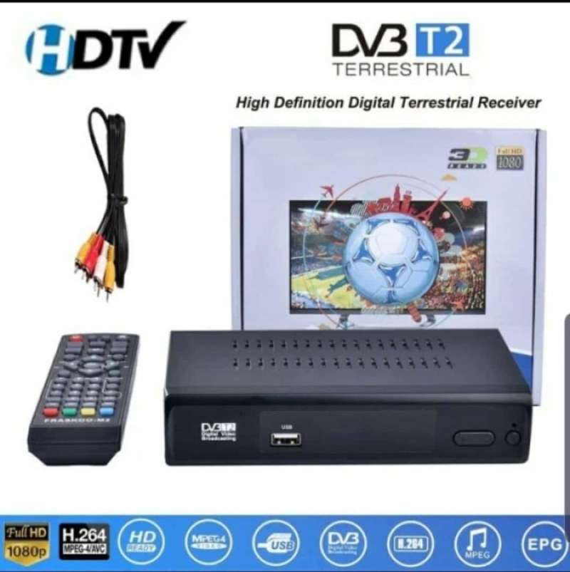 Jual Set Top Box Dvb T2 Hdtv / Setbox Modul Stb Tv Digital / Setup Box ...