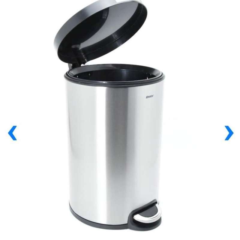 Jual KRISBOW Tempat sampah injak pedal stainless steel 25 liter 25L di Seller Shuma Delvonta ...