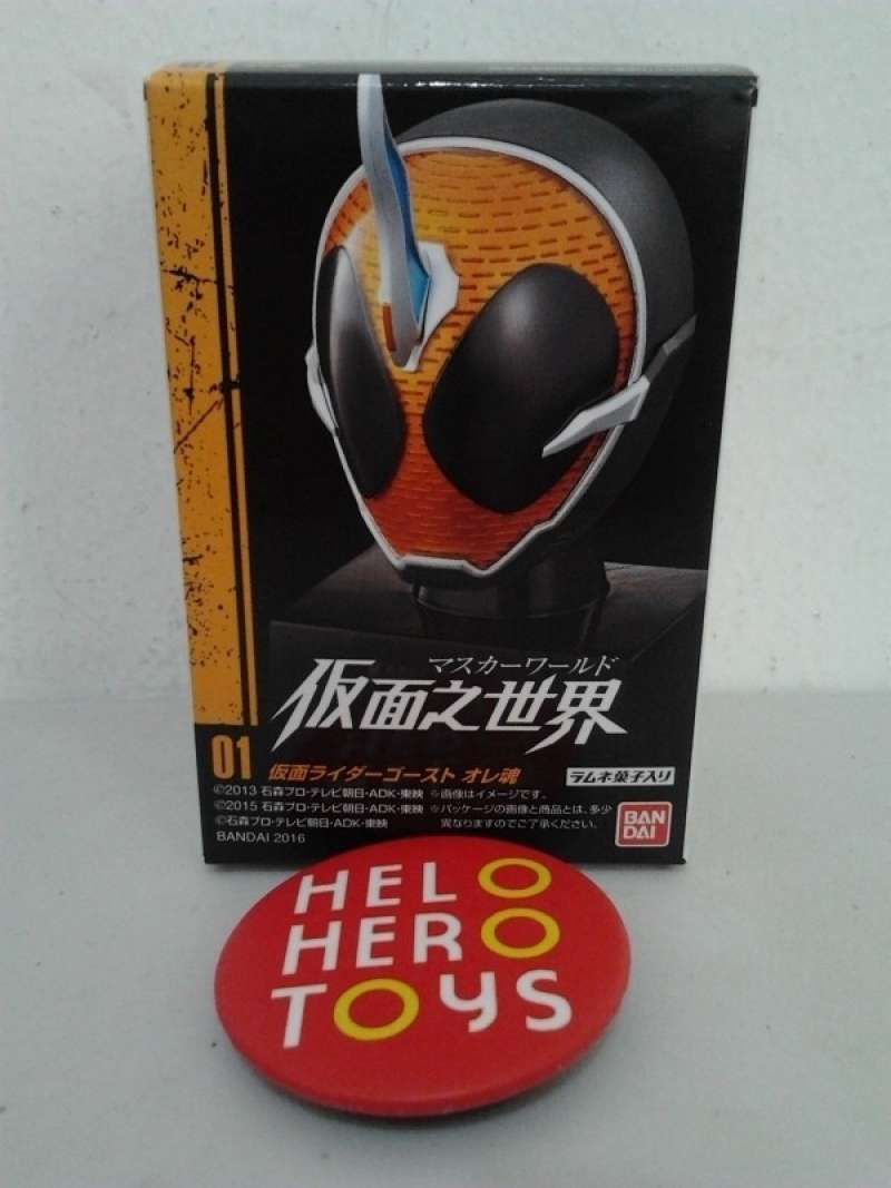 Promo New Rider Mask Collection - Kamen Rider Ghost Ore Damashii Diskon ...