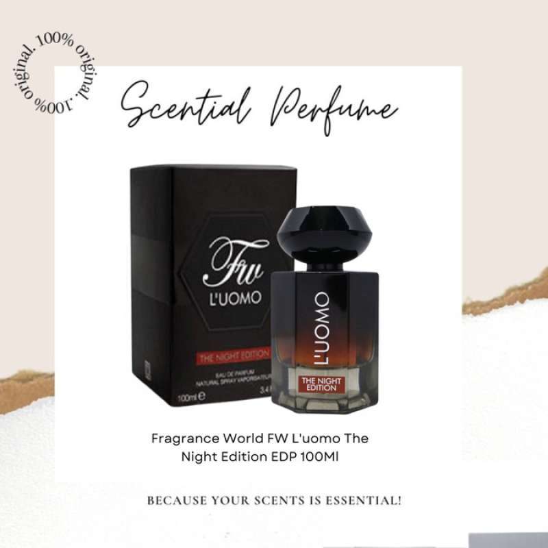 Promo Fragrance World FW L'uomo The Night Edition EDP 100Ml Diskon 23% ...