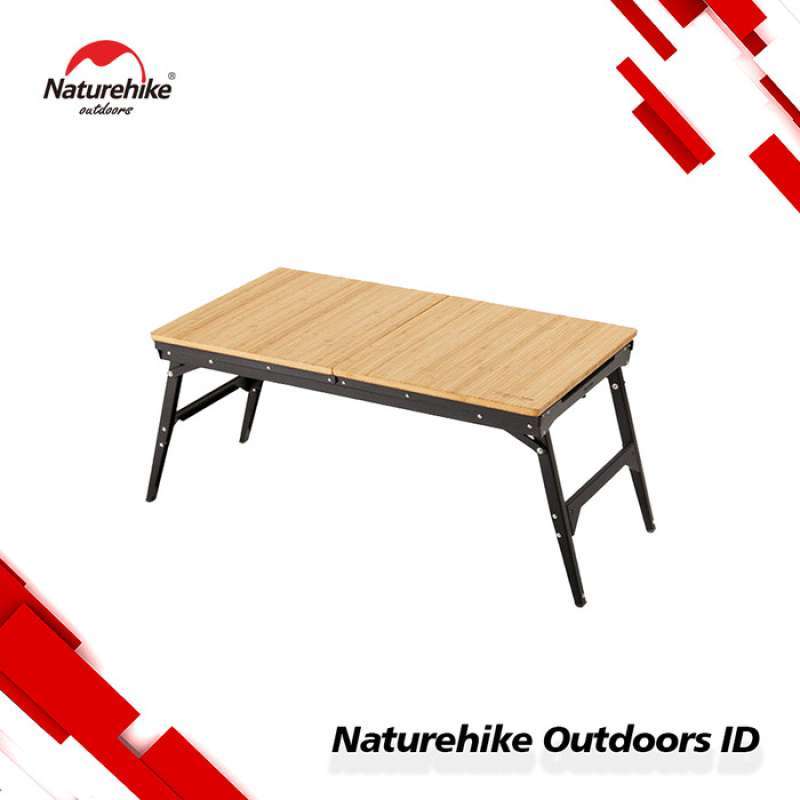 Promo Meja Lipat Naturehike IGT NH22JU010 Bamboo Folding Table - Multicolor Diskon 23% di Seller ...