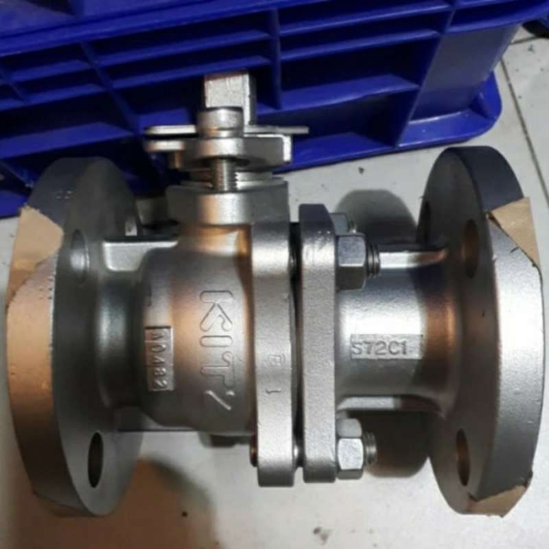 Promo Ball valve SS304 Kitz Jis 10k 1/2inch / Ball valve stainless 10k ...