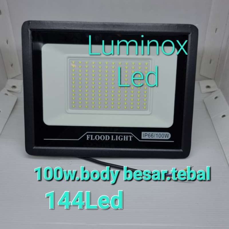Jual Lampu Tembak Led 100w 100watt Sorot 100 Watt Flood Light Slim 100 W Di Seller Tumenggung ...