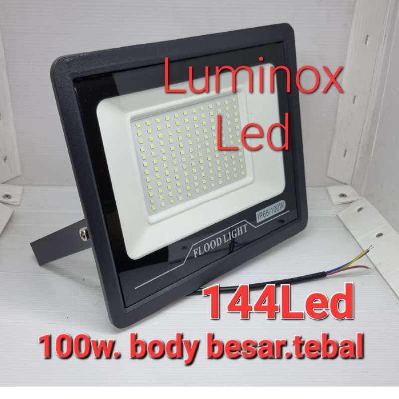 Jual Lampu Tembak Led 100w 100watt Sorot 100 Watt Flood Light Slim 100 W Di Seller Tumenggung ...
