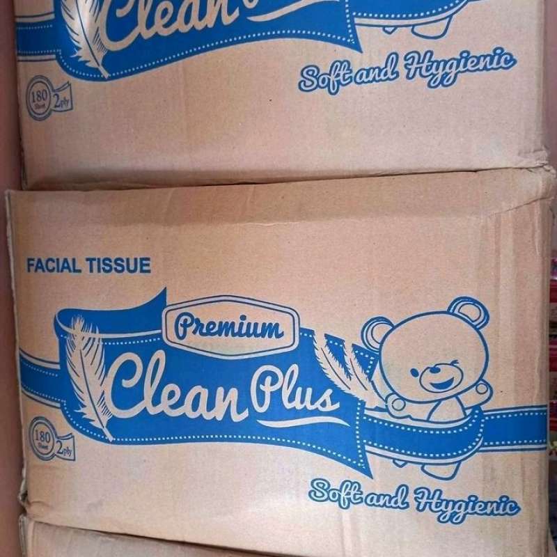 Jual tisu clean plus 180s kartonan di Seller Ekamart store - Pancawati ...