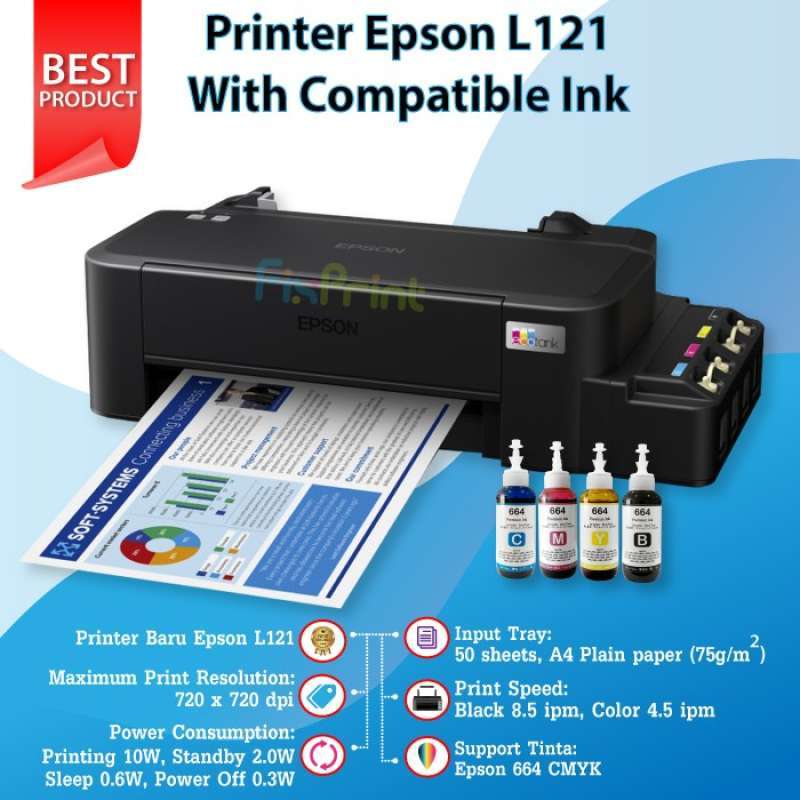 Promo Printer Epson L120 Ink Tank Printer Epson L120 L 120 L120 Infus ...