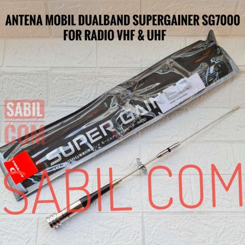 Jual Antena Rig Dualband Sg7000 Antena Mobil Dualband Supergainer Sg ...