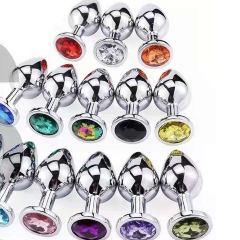 Jual Stainless Steel Butt Plug Alat Bantu Pemuas Sex Toys Wanita / Pria ...