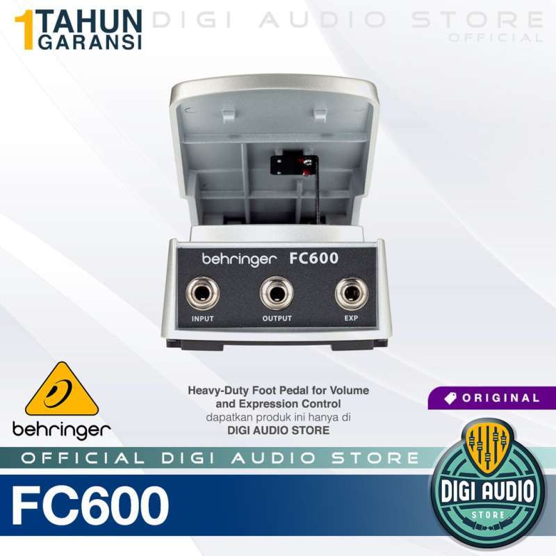 Jual Behringer FC600 Volume Expression Controller Bass Guitar Keyboard ...