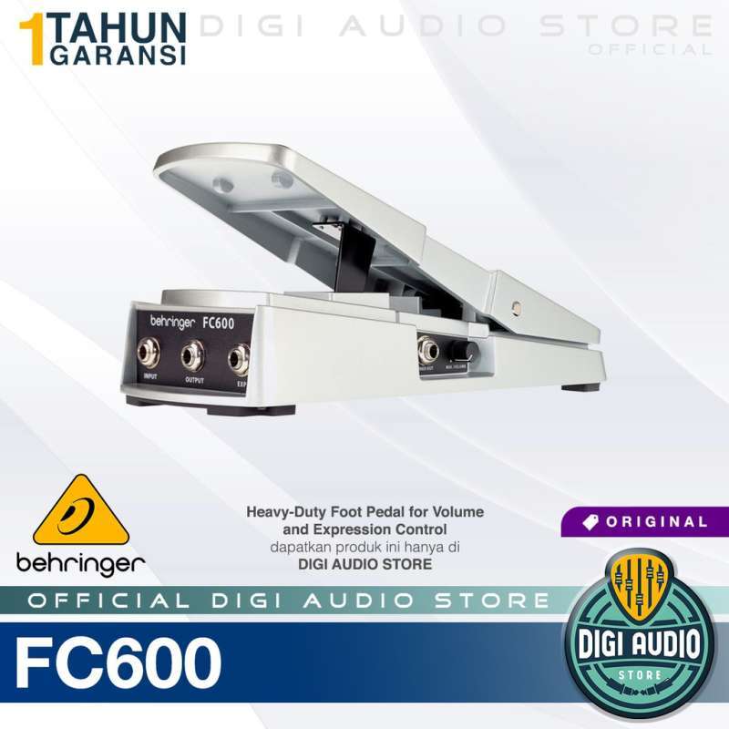 Jual Behringer FC600 Volume Expression Controller Bass Guitar Keyboard ...