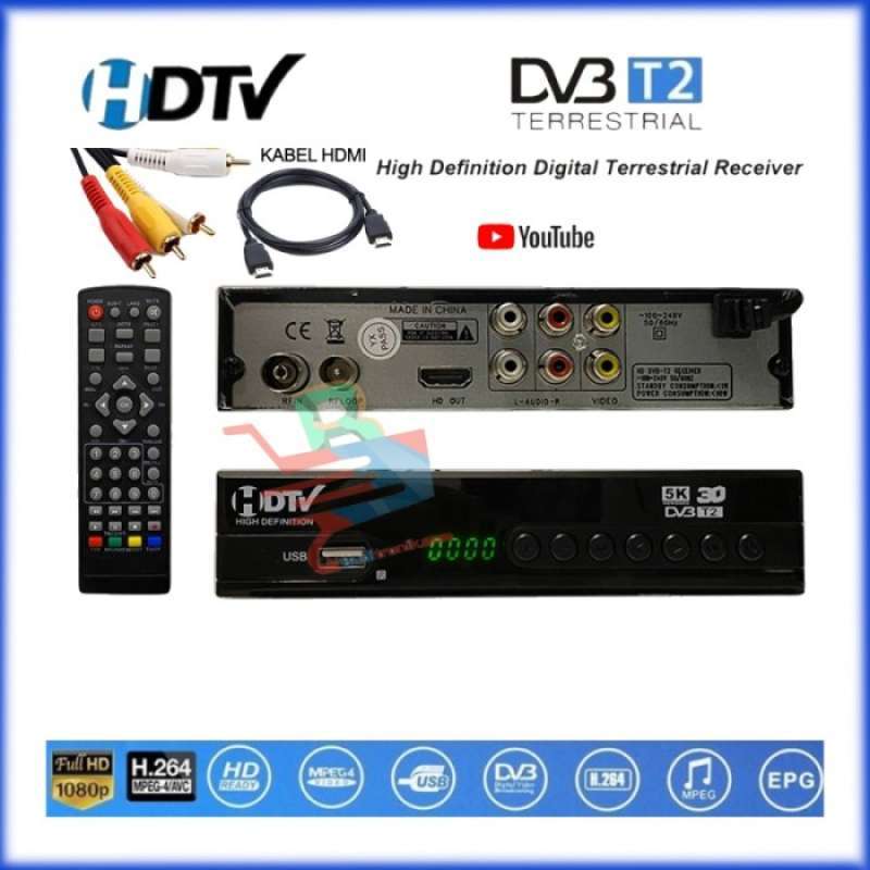 Promo Set Top Box Venus Hd Dvb T2 Stb Cabai Rawit Receiver Tv Digital ...