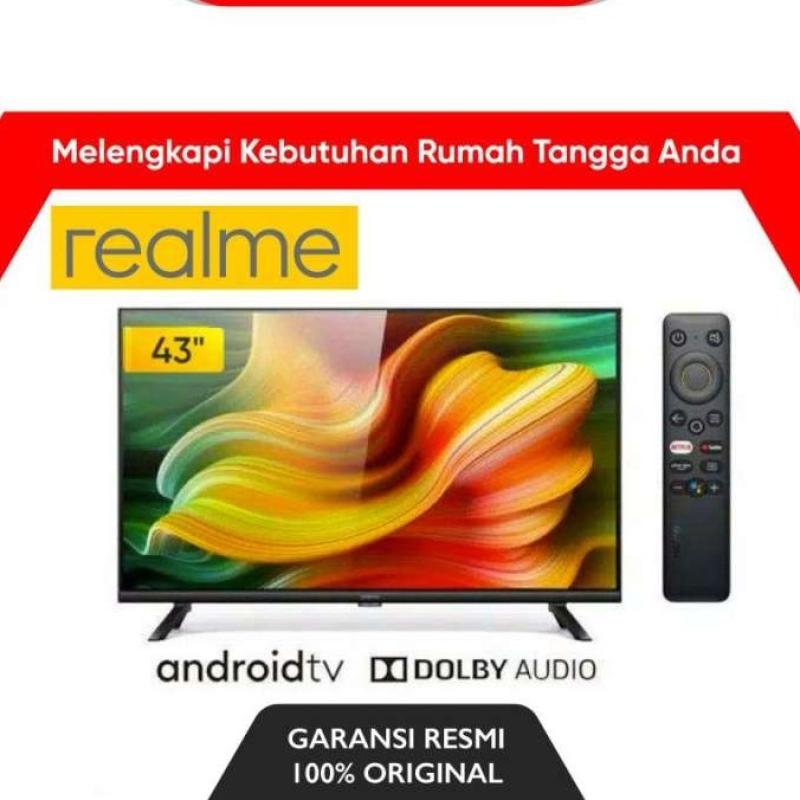 Jual REALME ANDROID SMART TV LED 43 INCH (43 INCH / FHD TV / USB MOVIE ...