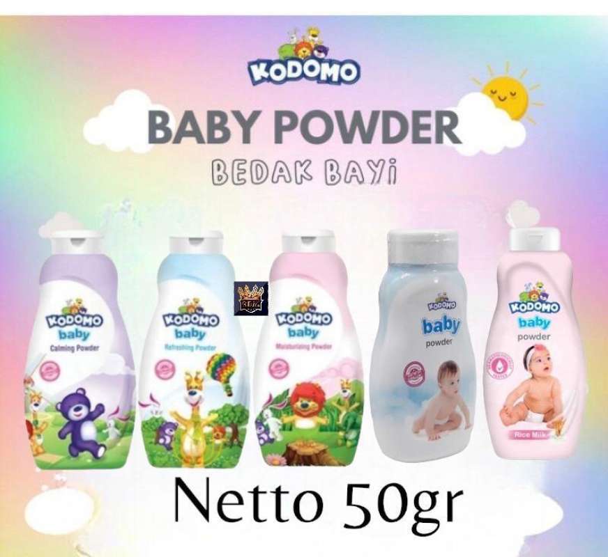 Jual Sbm ~ Bedak Bayi Kodomo Botol 50 Gram / Kodomo Baby Powder Botol 50 Gr Di Seller Sembako ...