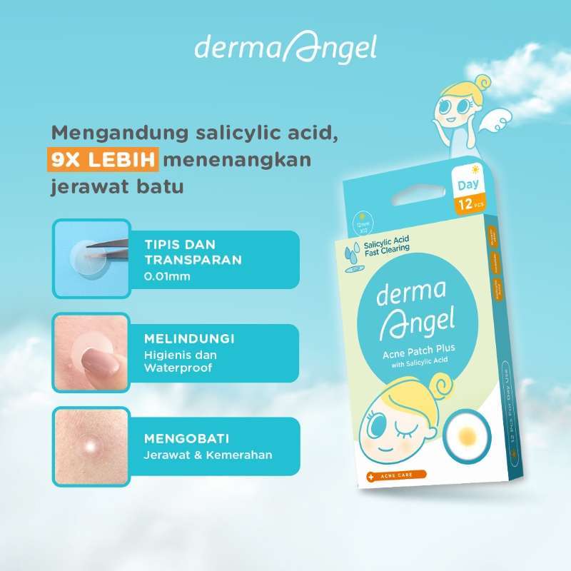 Jual Derma Angel Acne Patch With Salicylic Acid ~ Rania Beauty Di ...