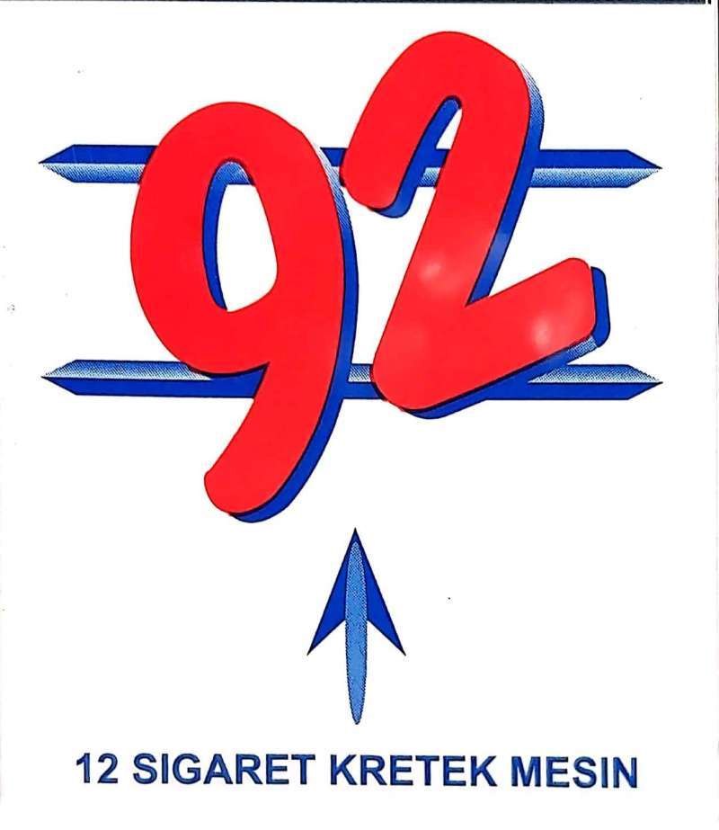 Jual Rokok 92 Sembilan Dua Malang 1 Press Isi 10 Pak, 1 Pak Isi 12 ...