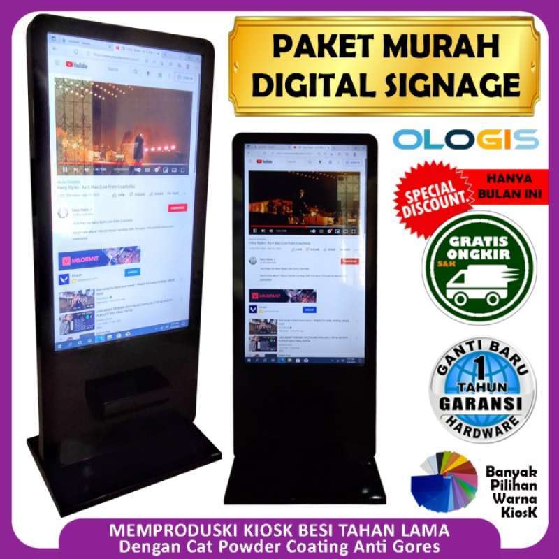 Promo Digital Signage Windows Display and Touchscreen Player Diskon 23% ...