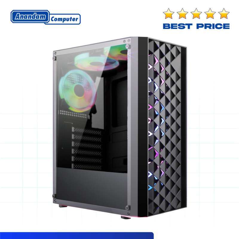 Jual VenomRX Arasaka ATX Casing PC Tempered Glass Venom RX di Seller ...