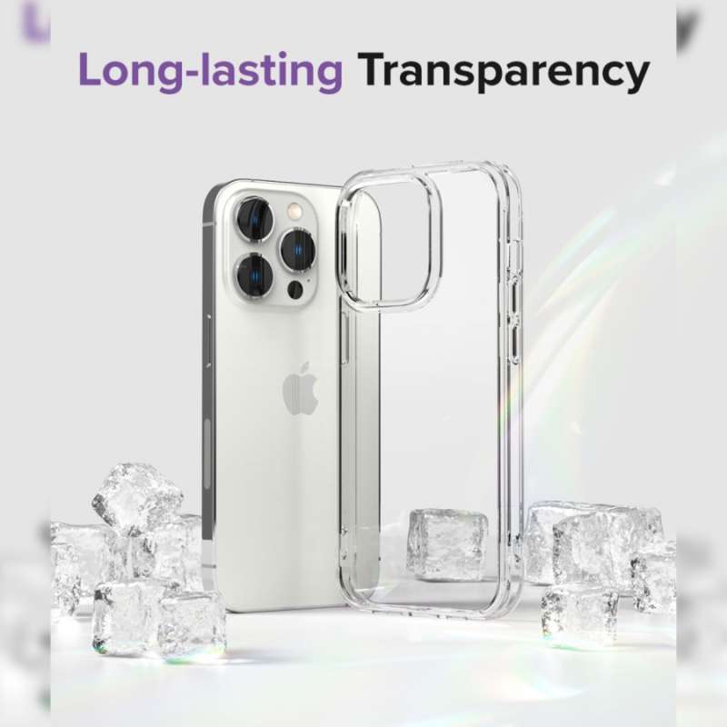 Promo Case iPhone 14 Pro Max Plus Ringke Fusion Slim Anti Crack Clear ...
