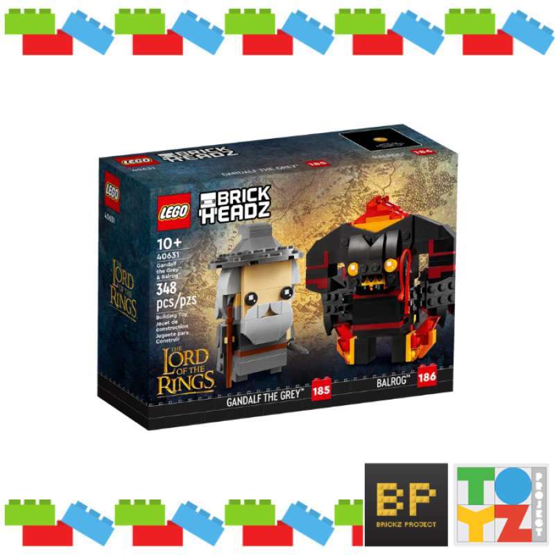 Jual Lego 40631 Brick Head - Gandalf The Grey & Balrog Di Seller Brickz ...