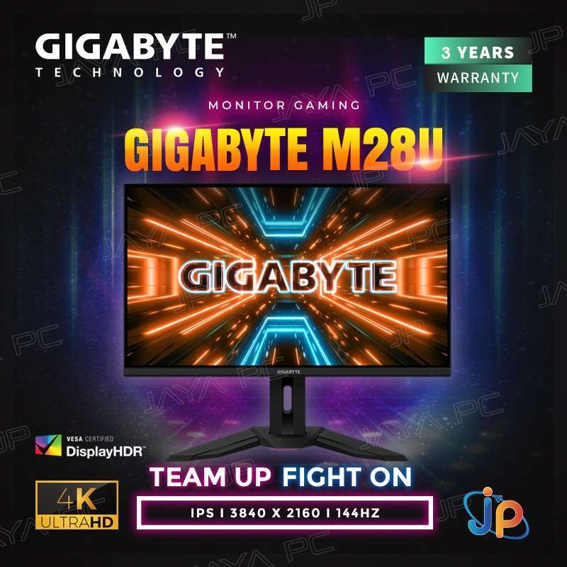 Jual Monitor Gigabyte LED IPS M28U/ M28U-EK - 4K UHD 28 Inch di Seller ...