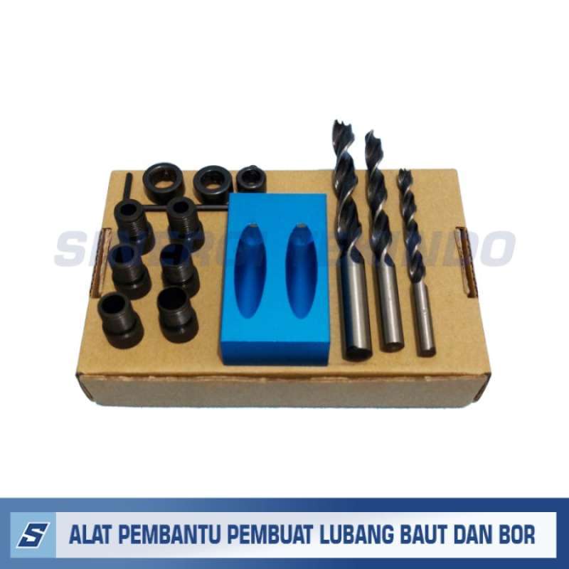 Promo Sale Alat Pembuat Lubang Sudut Kemiringan Bor dan Baut Untuk Kayu Besi KMT204 Diskon 32% ...