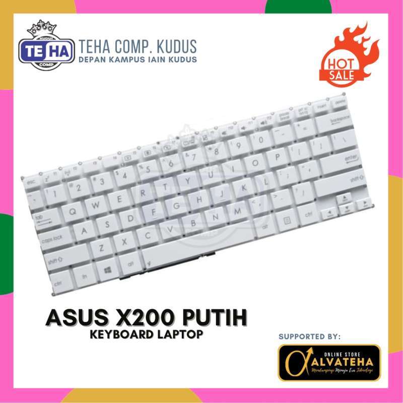Jual Keyboard Asus X200 F200 R202 Keyboard Laptop Asus X200 Series di ...