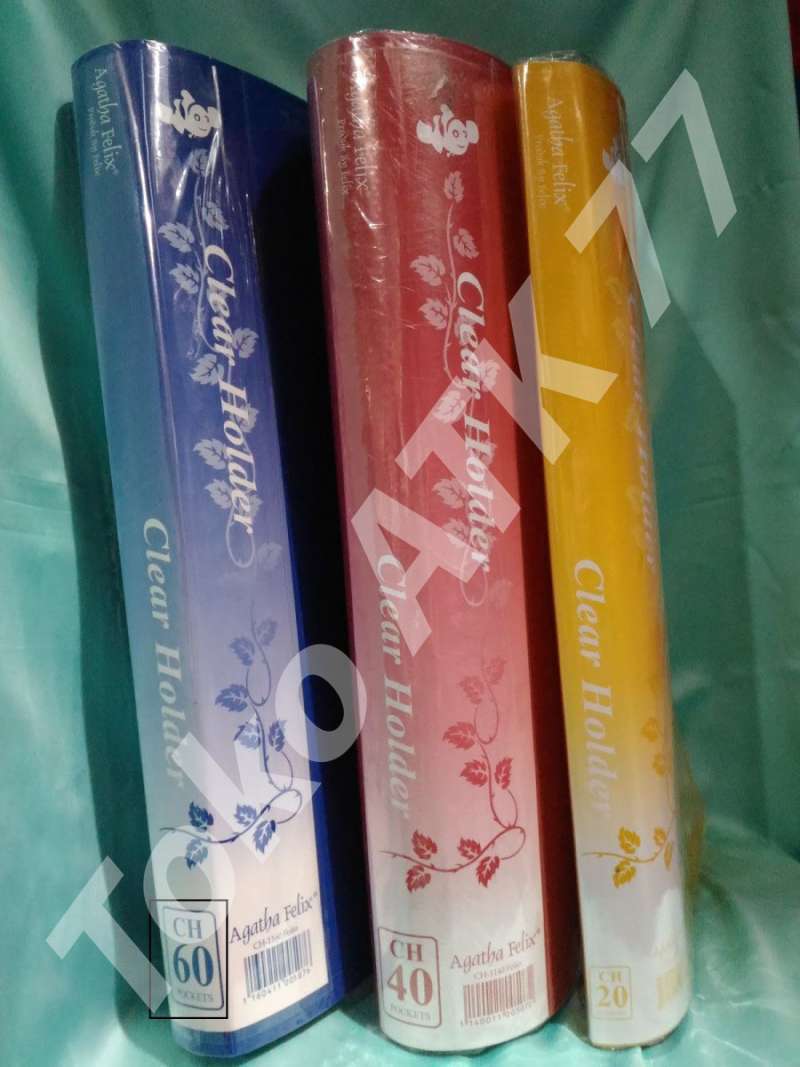 Jual Map File Clear Holder F4 Folio isi 60 Sekat Plastik Banyak Bagus ...
