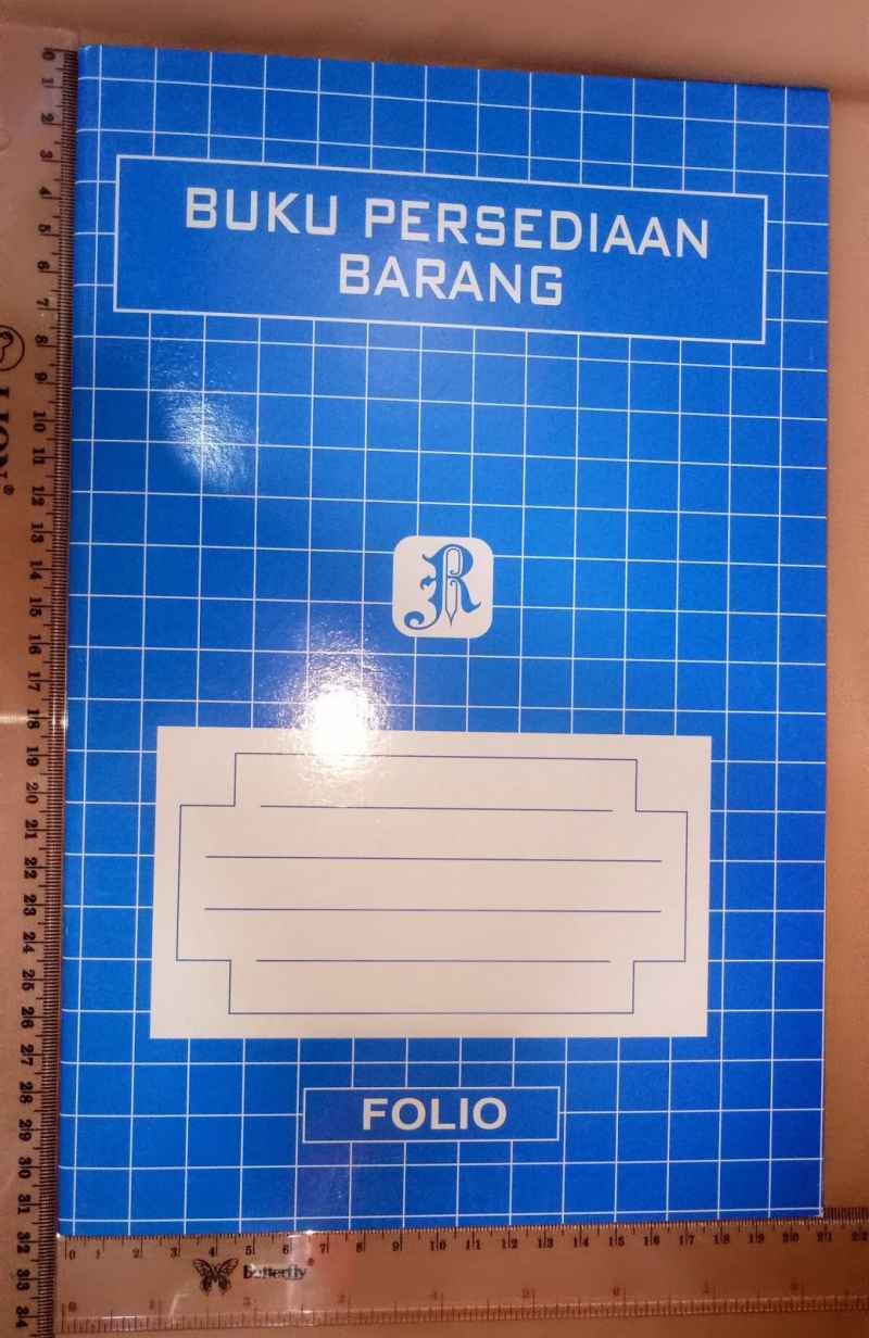 Jual Buku Persediaan Barang Stok Stock Masuk Keluar ukuran F4 Folio ...