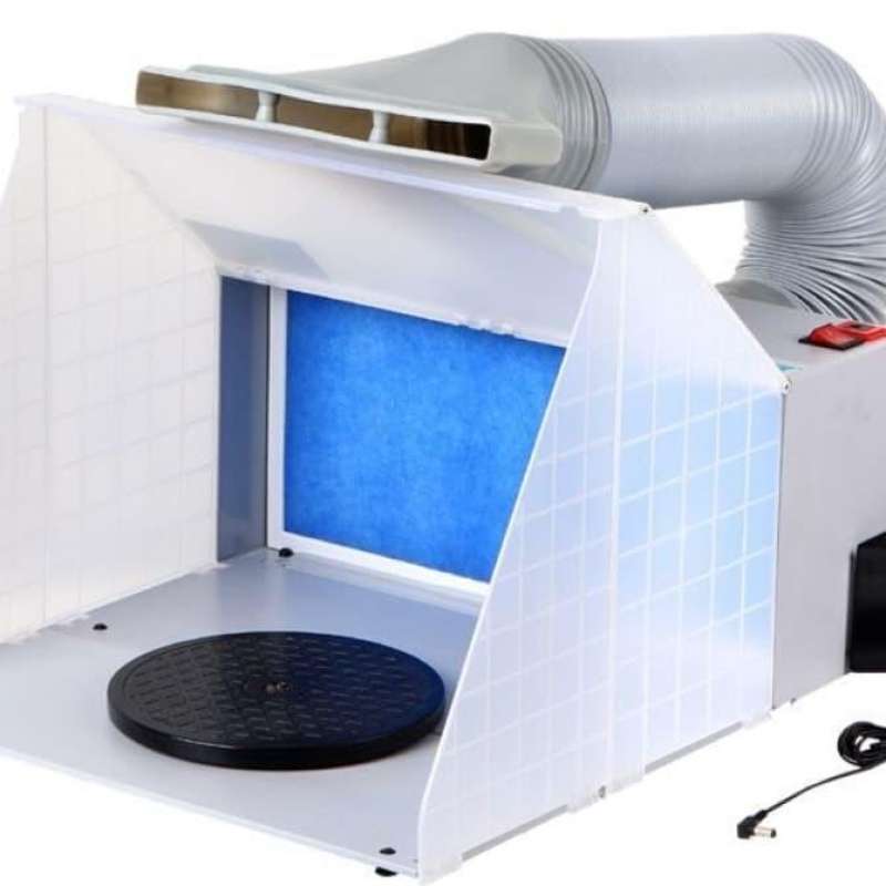 Jual Gundam Tools - Portable Spray Paint Booth With Exhaust Di Seller ...