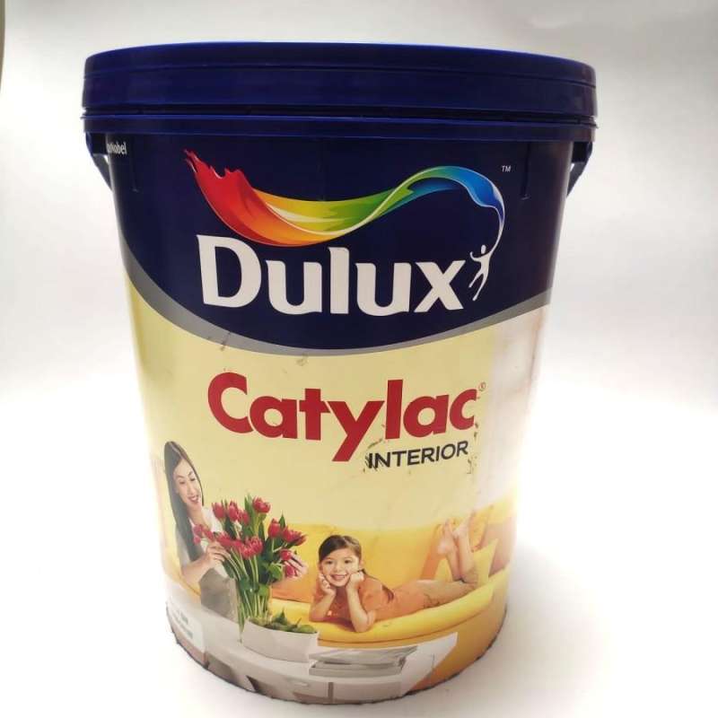 Jual 25 KG /DULUX CATYLAC INTERIOR Cat Tembok Beton Plafon Wall Paint ...