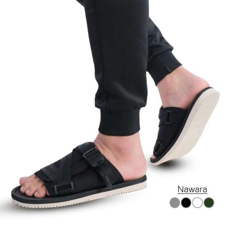 Jual Sultan X Barlin Nawara Sandal Gunung Traveling Pria Sendal Slide ...