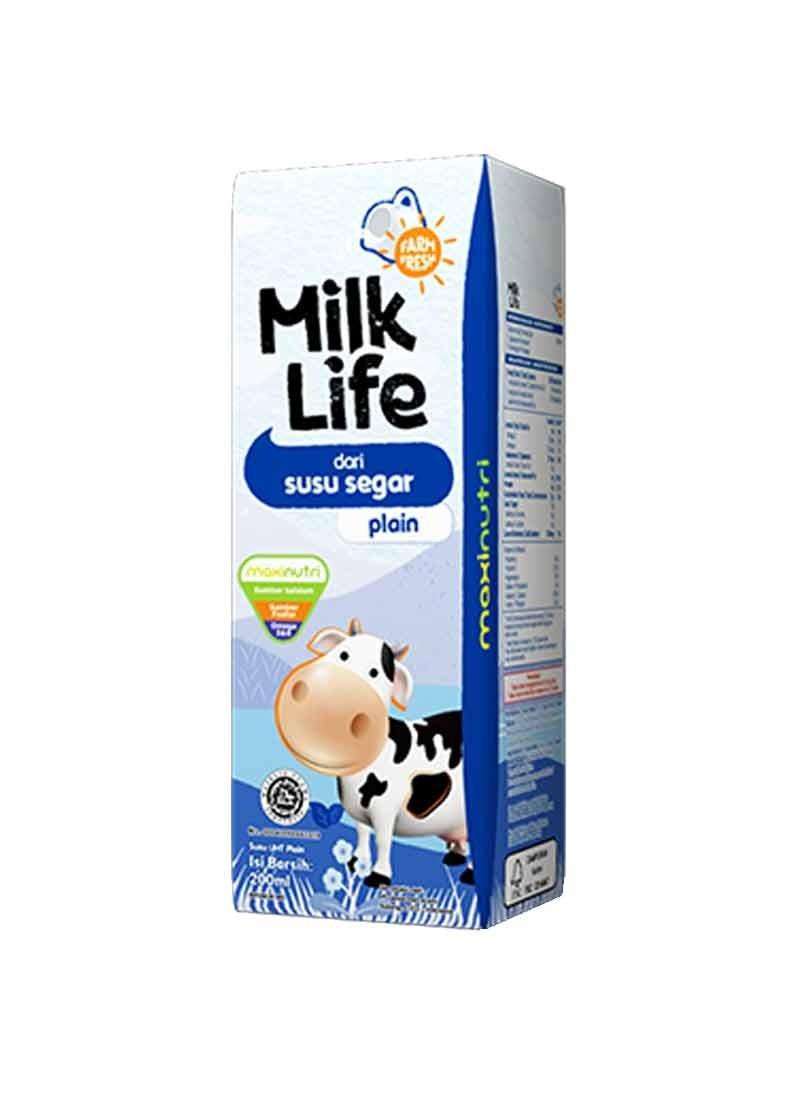 Jual MILK LIFE UHT 200ml / MILK LIFE UHT / MILKLIFE UHT / MILK LIFE - PLAIN di Seller SL Mart ...