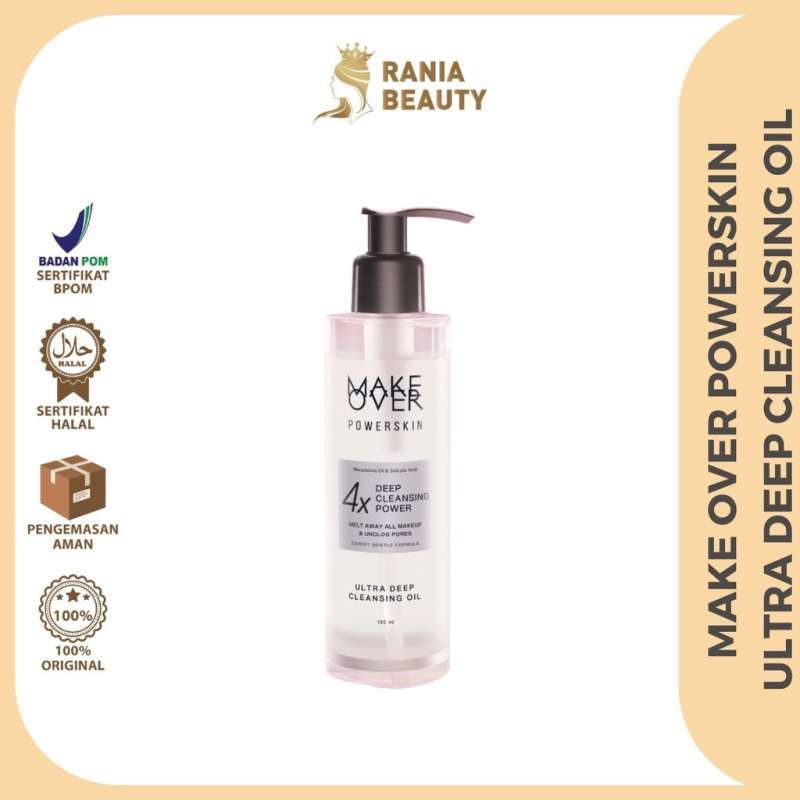 Jual Make Over Powerskin Ultra Deep Cleansing Oil ~ Rania Beauty di ...